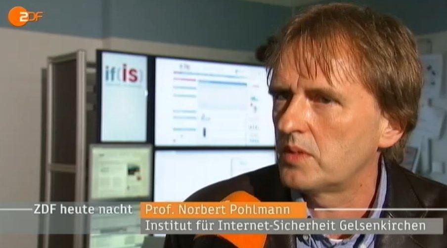Lösegeld-Trojaner Prof. Pohlmann äußert sich